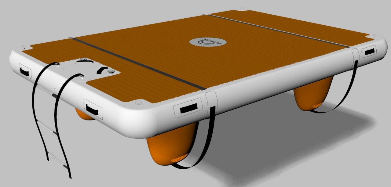 Inflatable Platforms for Boats – DeckTent Water Platforms