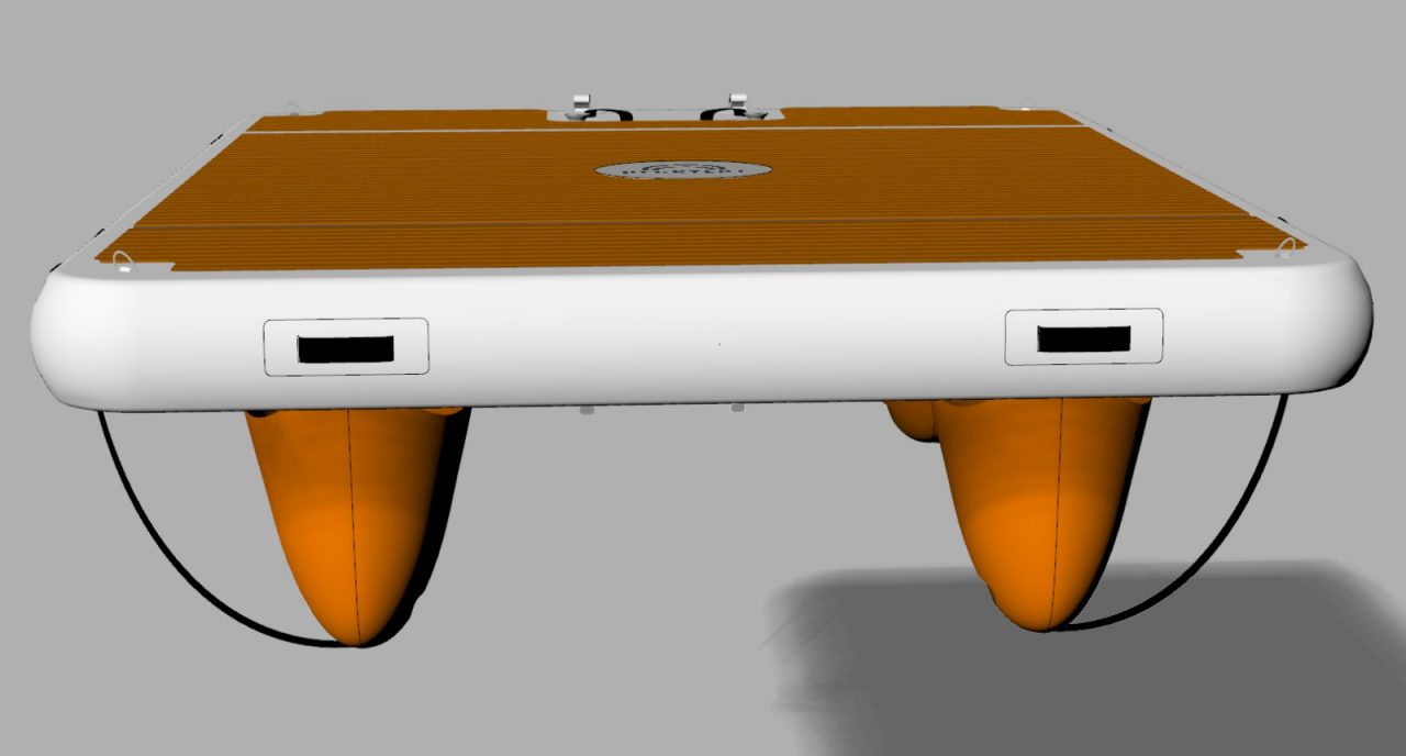 Inflatable Platforms for Boats – DeckTent Water Platforms