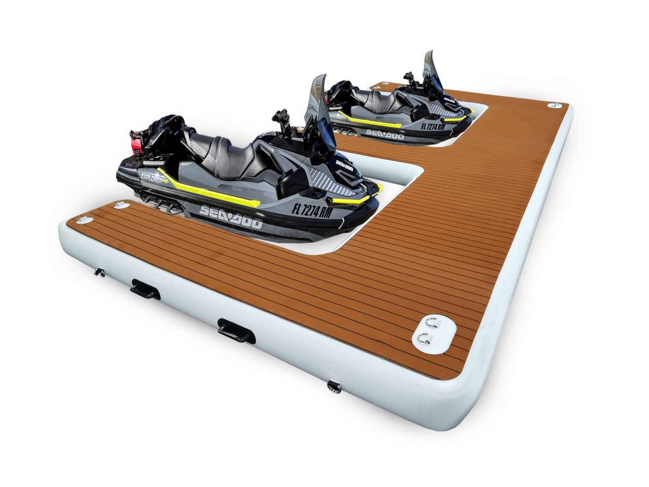 Jet Ski Dock – Inflatable Jet Ski Platform | DeckTent